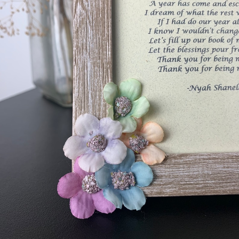 Personalized Poetry Picture Frame Custom Framed Poem - Etsy