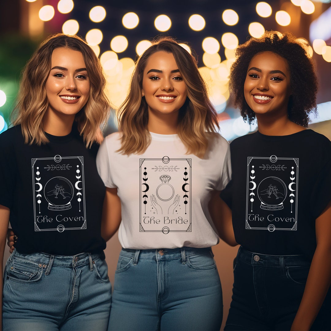 Tarot Card Coven Shirt | Coven Shirt | Bachelorette Party Shirts ...