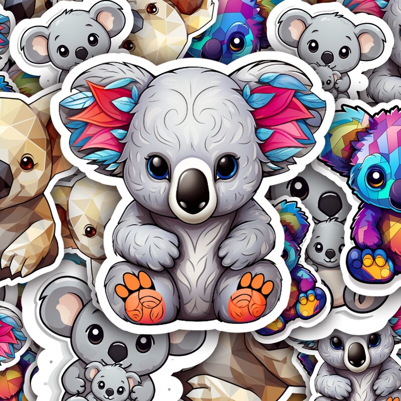 Koala Decal - Etsy