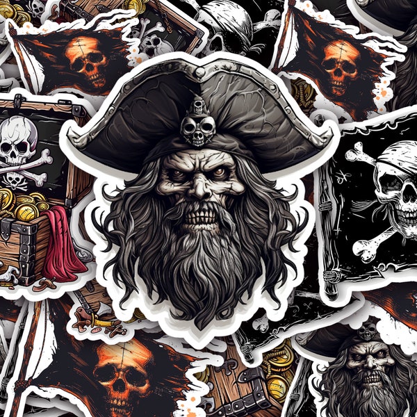Pirate Decal - Etsy
