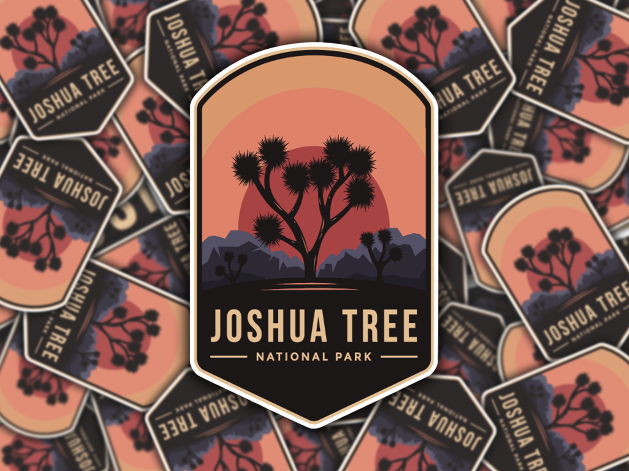 National Park Sticker, National Park Decal, Laptop Sticker Art ...