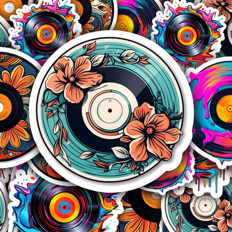 Vinyl Record Labels - Etsy