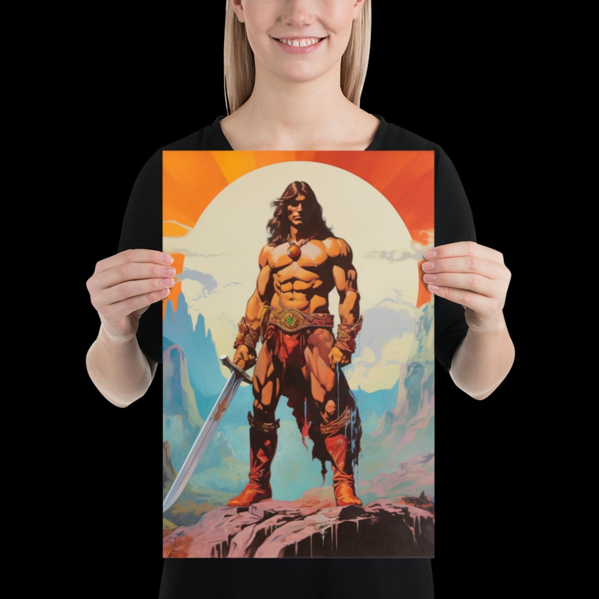 Conan the Barbarian Poster Series - Etsy