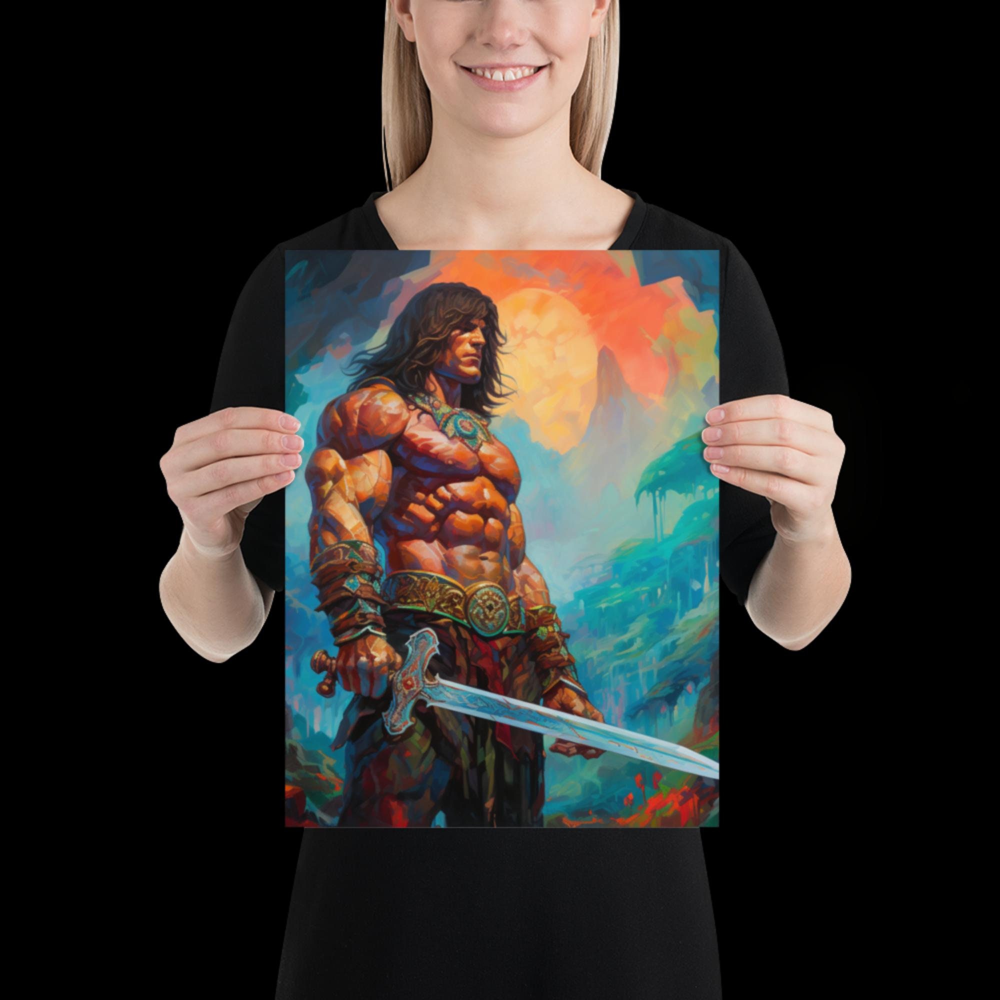 Conan the Barbarian Poster Series - Etsy