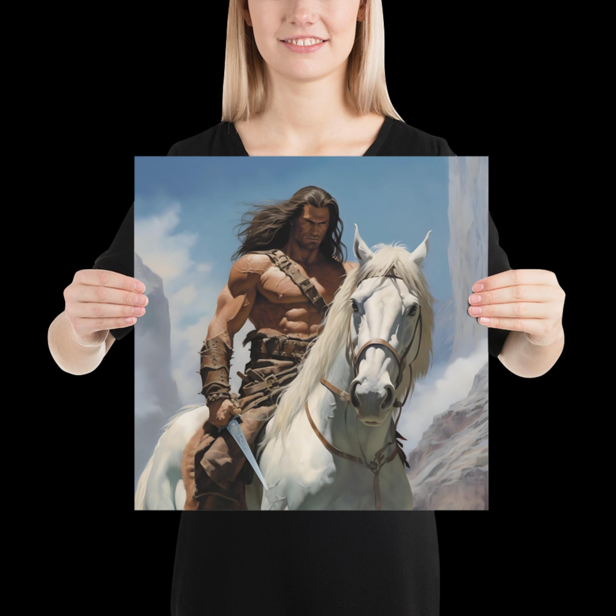 Conan the Barbarian Digital Wall Art Vertical Poster Series 3 - Etsy