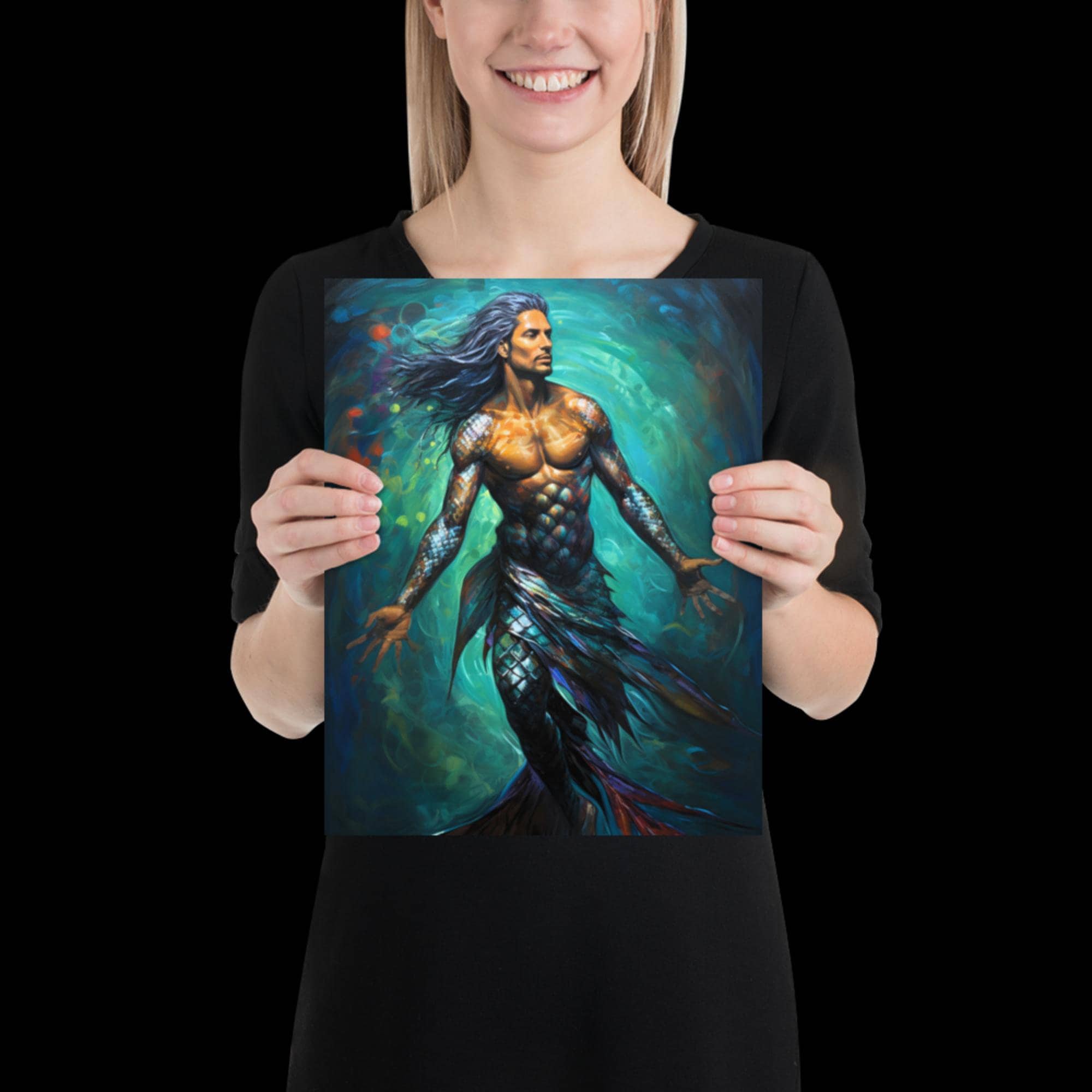 The Merman Rises - Poster Series #5 - Etsy