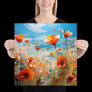 Wild Flowers in the Fields - Poster Series #1 - Etsy