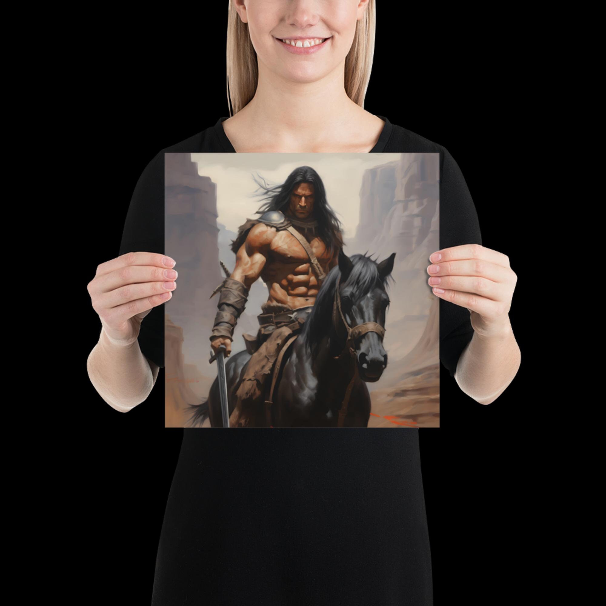 Conan the Barbarian Digital Wall Art- Vertical Poster Series #2 - Etsy