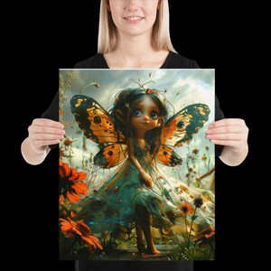 The Fairy in the Garden - Poster - Etsy