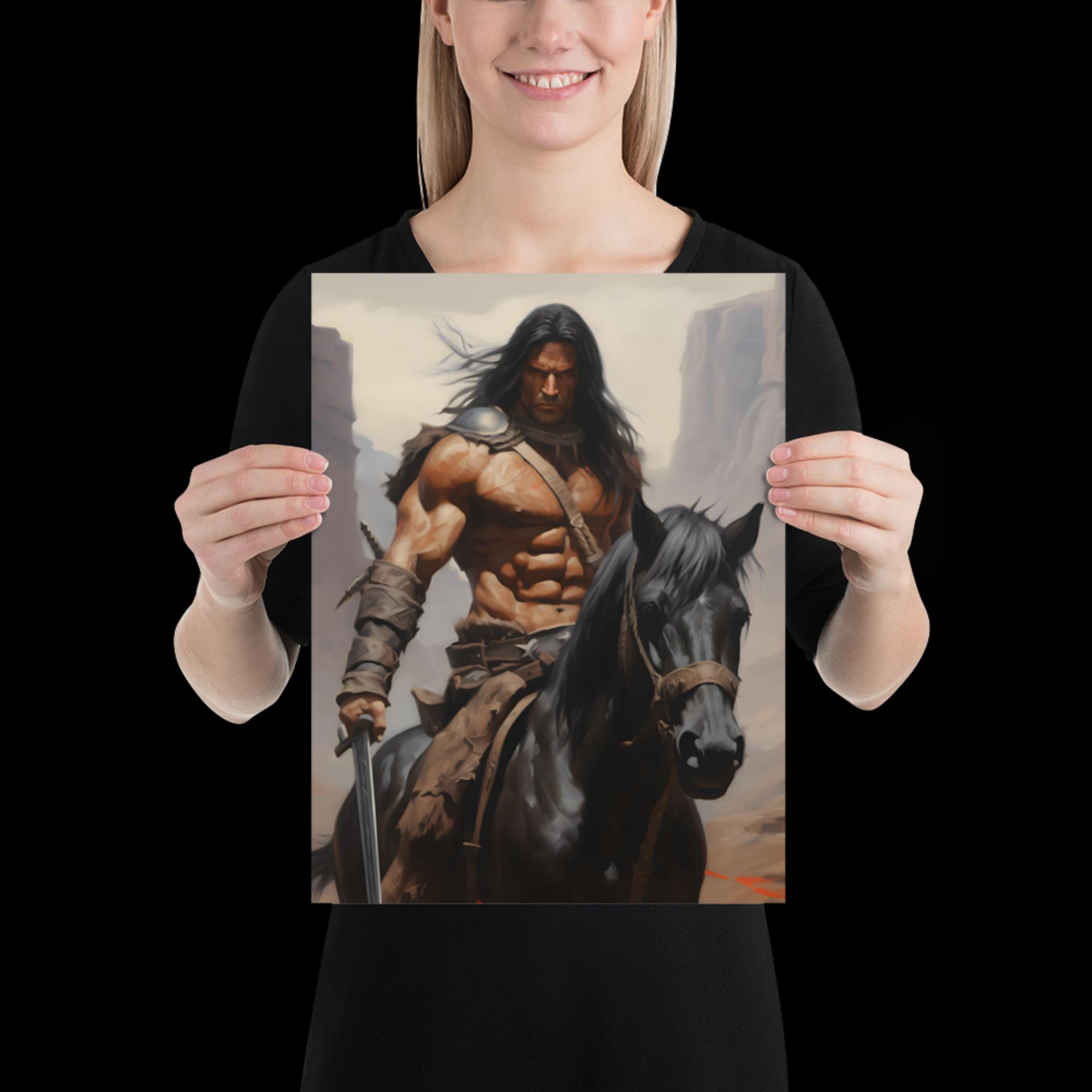 Conan the Barbarian Digital Wall Art Vertical Poster Series 2 - Etsy