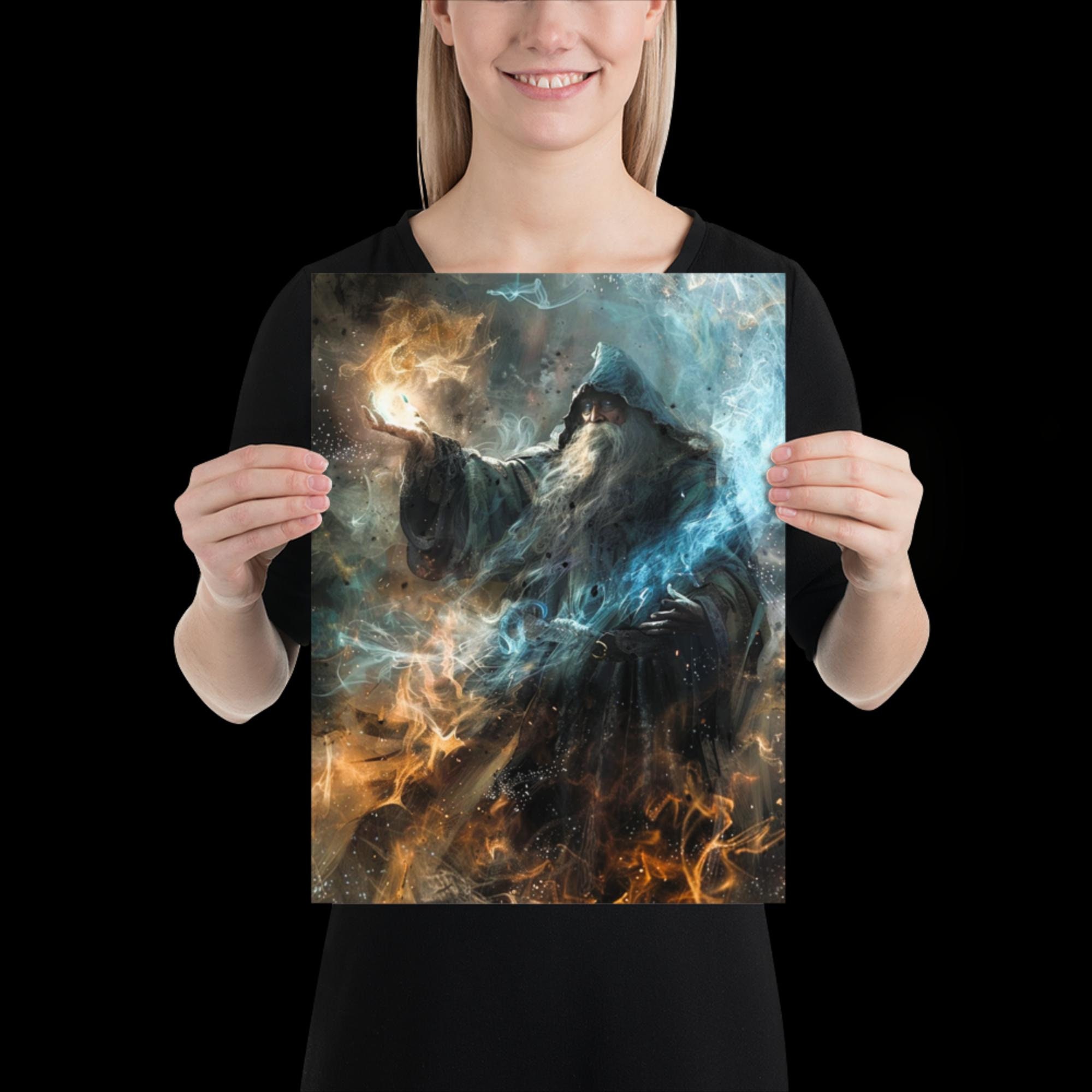 The Wizard Akiro - Poster - Etsy