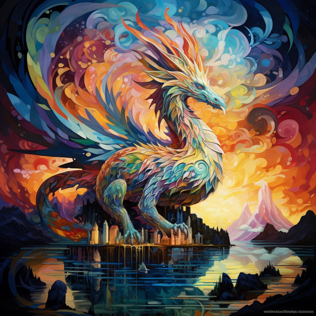 The Glorious Dragon Series 1 Poster - Etsy