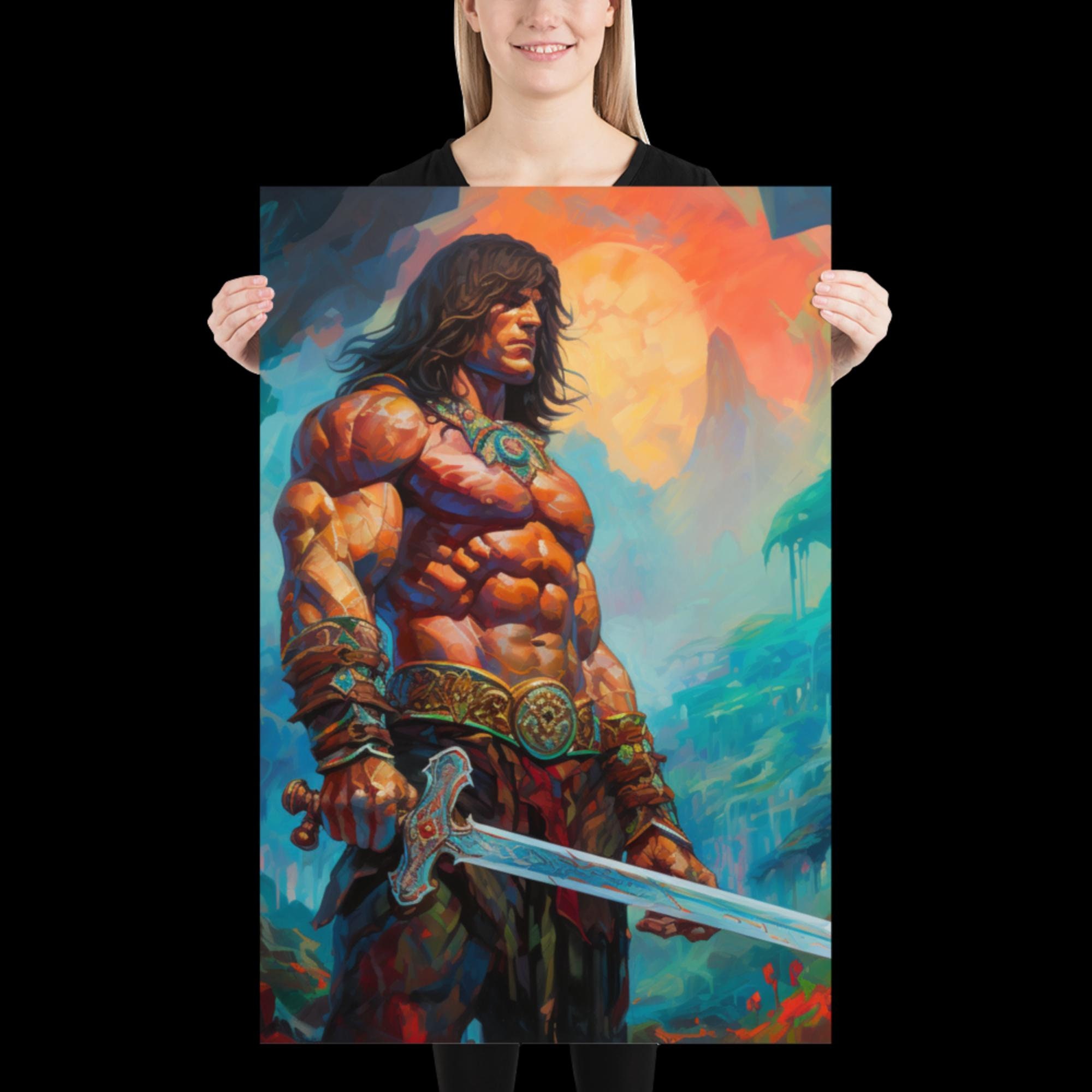 Conan the Barbarian Poster Series - Etsy