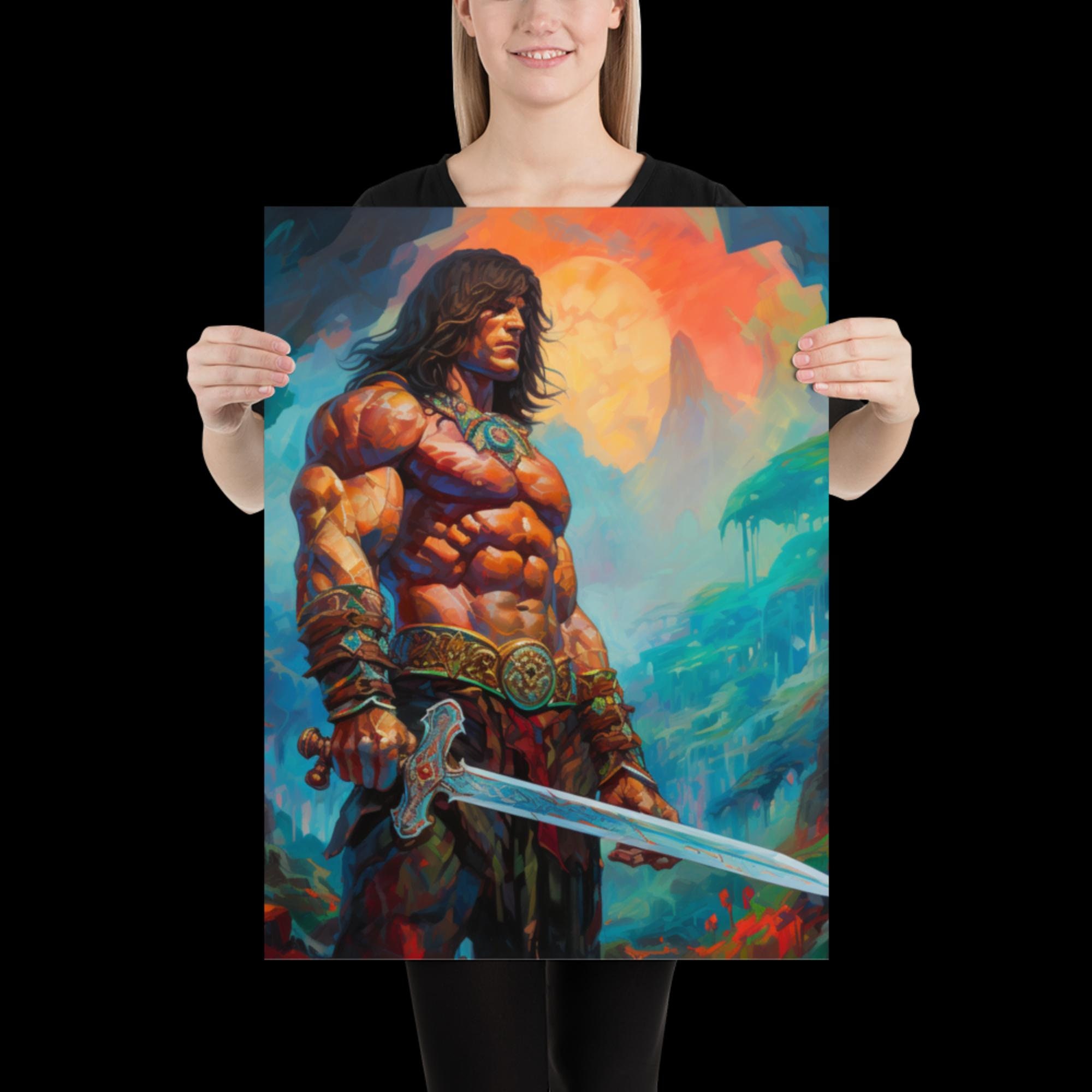 Conan the Barbarian Poster Series - Etsy