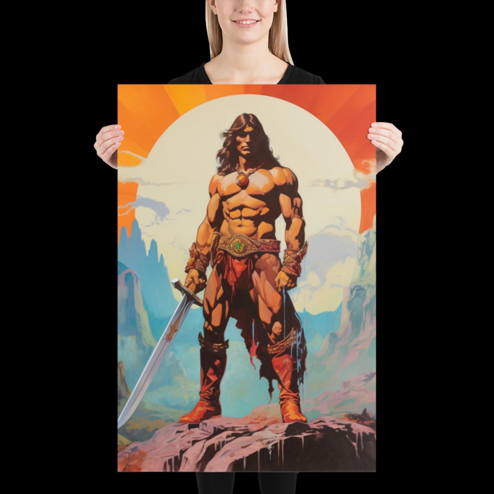 Conan the Barbarian Poster Series - Etsy