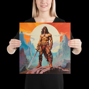 Conan the Barbarian - Poster Series - Etsy