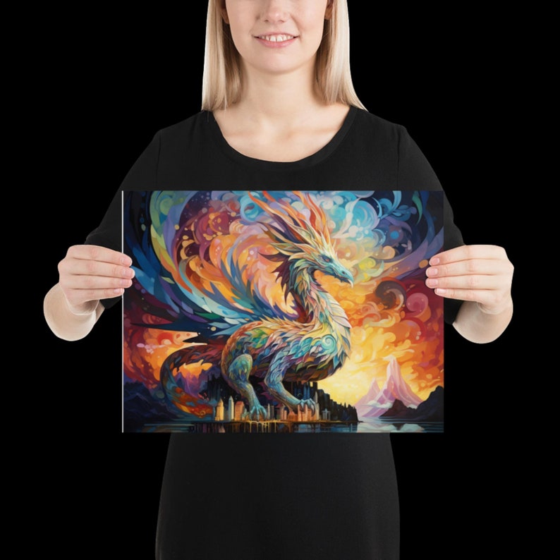 The Glorious Dragon Series 1 Poster - Etsy