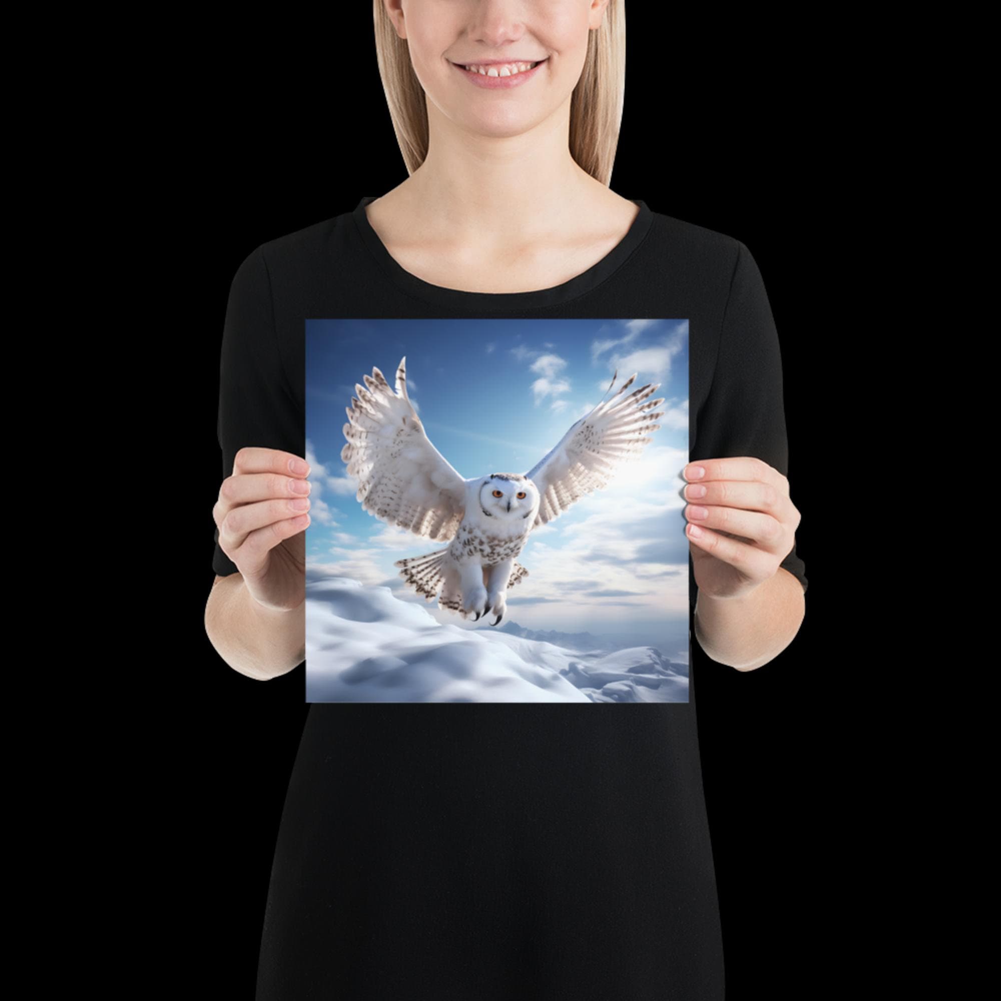The Wisdom of the Snow Owl - Poster Series #3 - Etsy