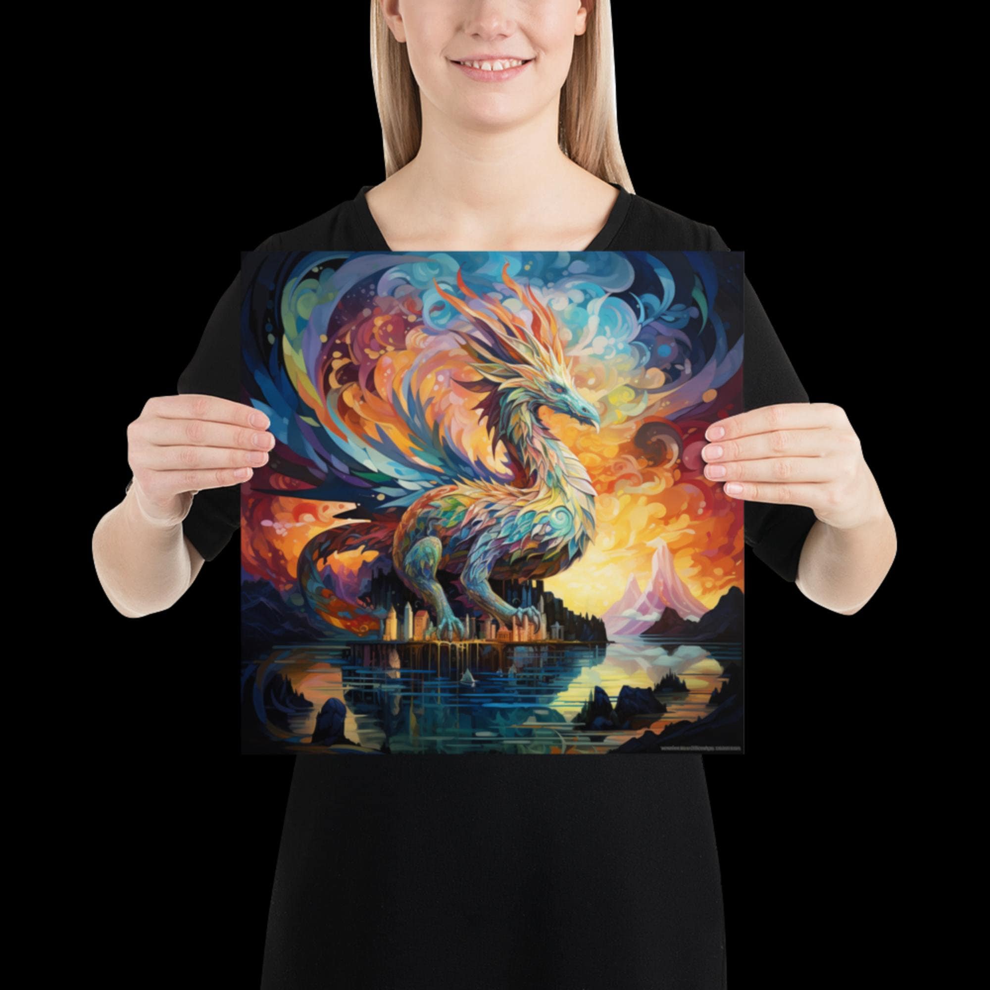 The Glorious Dragon Series 1 Poster - Etsy