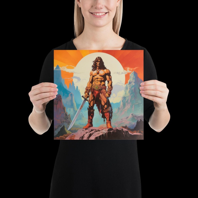 Conan the Barbarian - Poster Series - Etsy