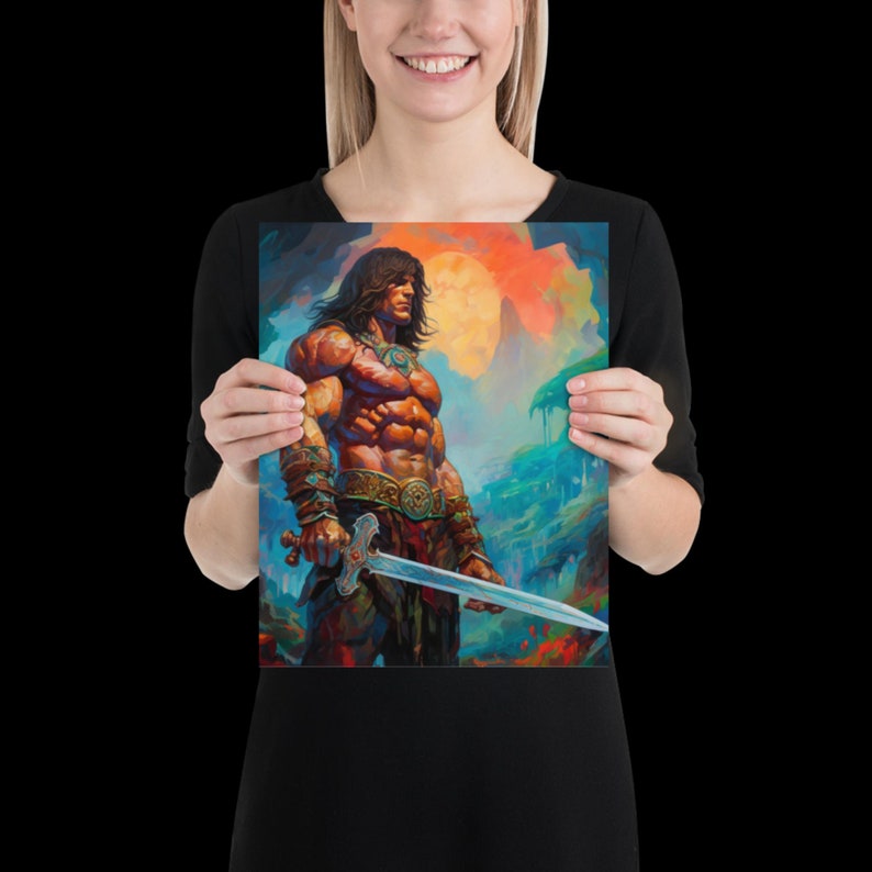 Conan the Barbarian Poster Series - Etsy