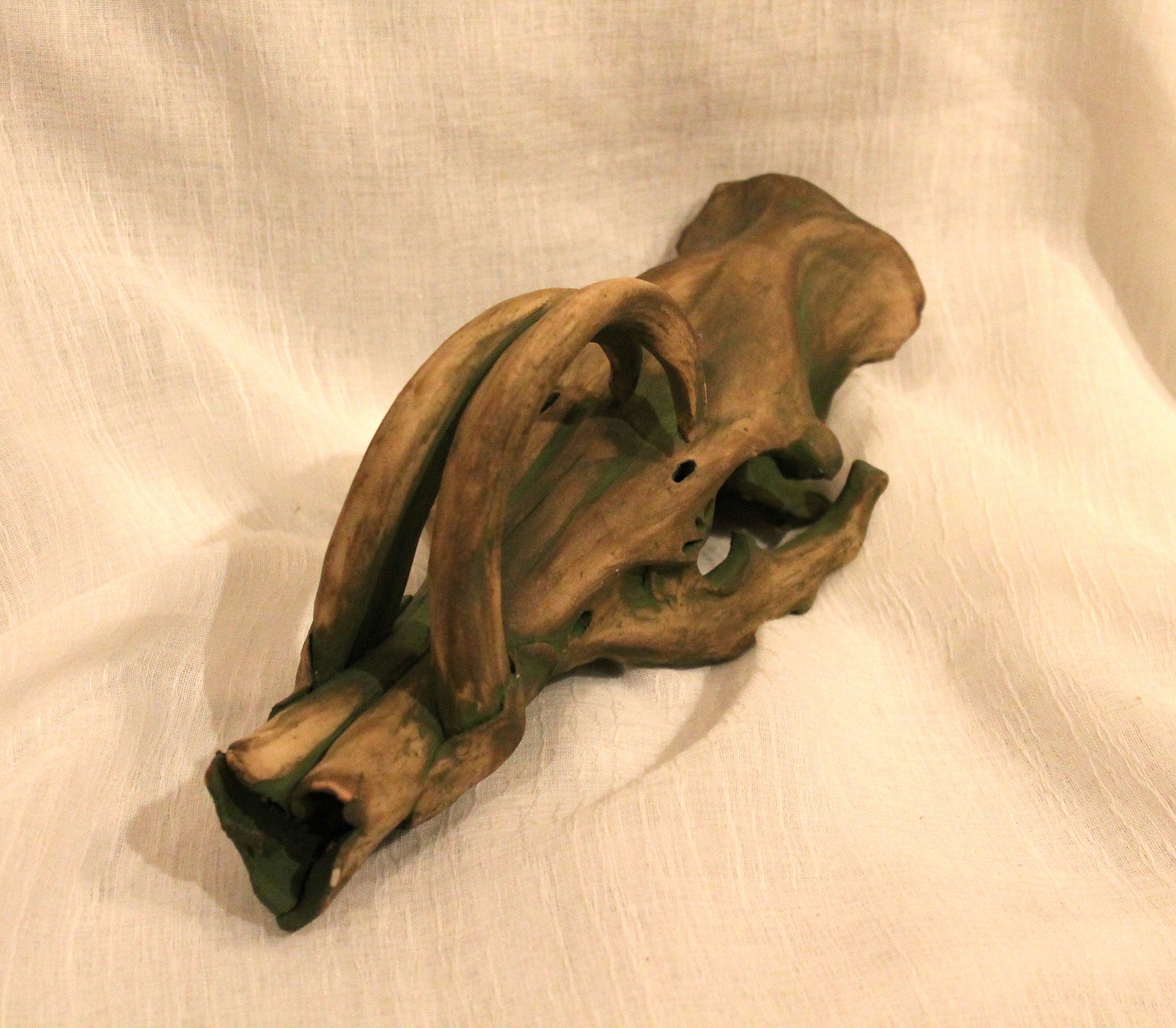 Ceramic Babirusa Skull Sculpture - Etsy