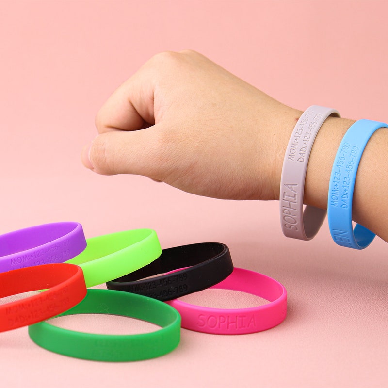 Silicon Bracelet Custom - Etsy