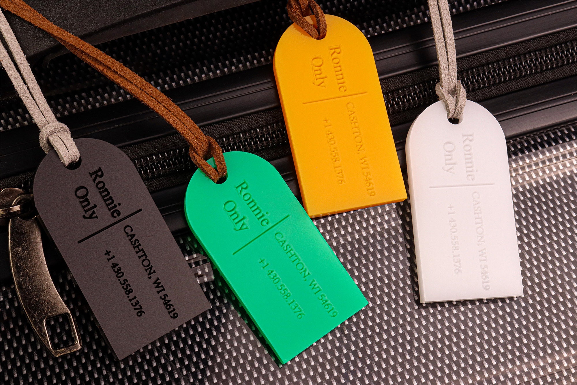 Luggage Tag School Bag Tag Wedding Bridesmaid Holiday Engraved - Etsy