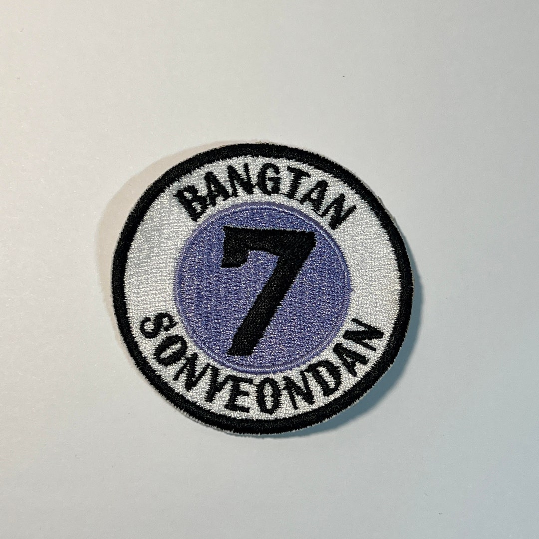 BTS Embroidered Iron-on Patch - Etsy