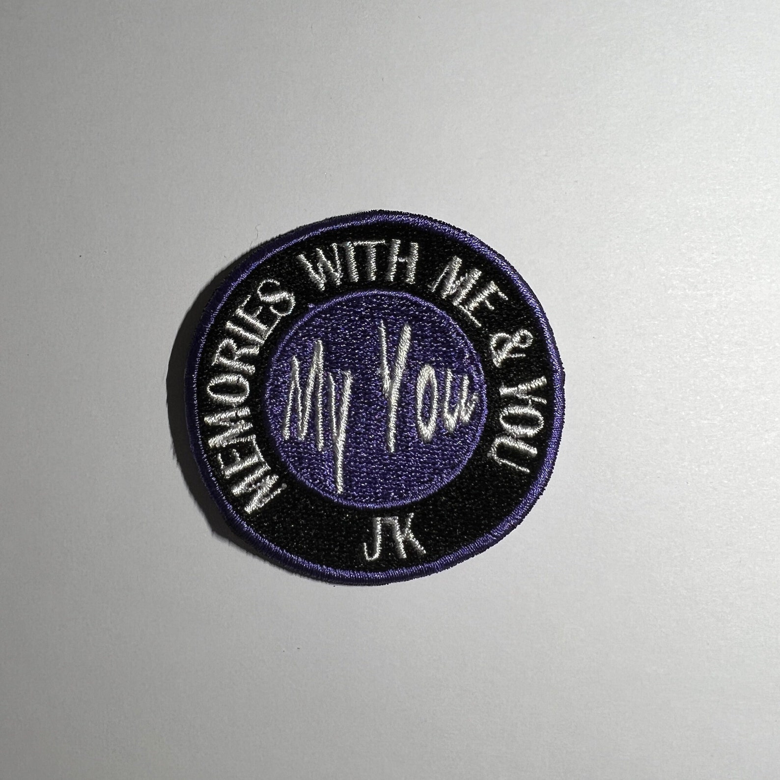 BTS Jungkook My You Embroidered Iron-on Patch - Etsy