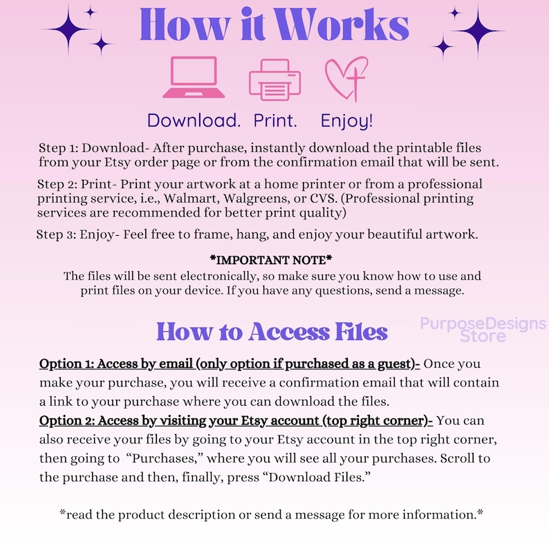 Pink Bible Verse Wall Art, Psalm 23. Ephesians 3, Romans 8, Modern ...