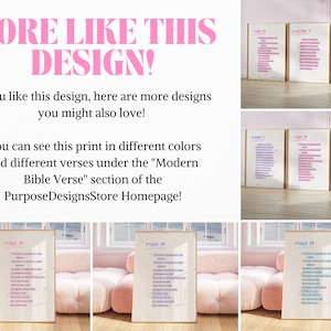 Psalm 23 Christian Pastel Pink Print, Bible Verse Wall Art, Modern Pink ...