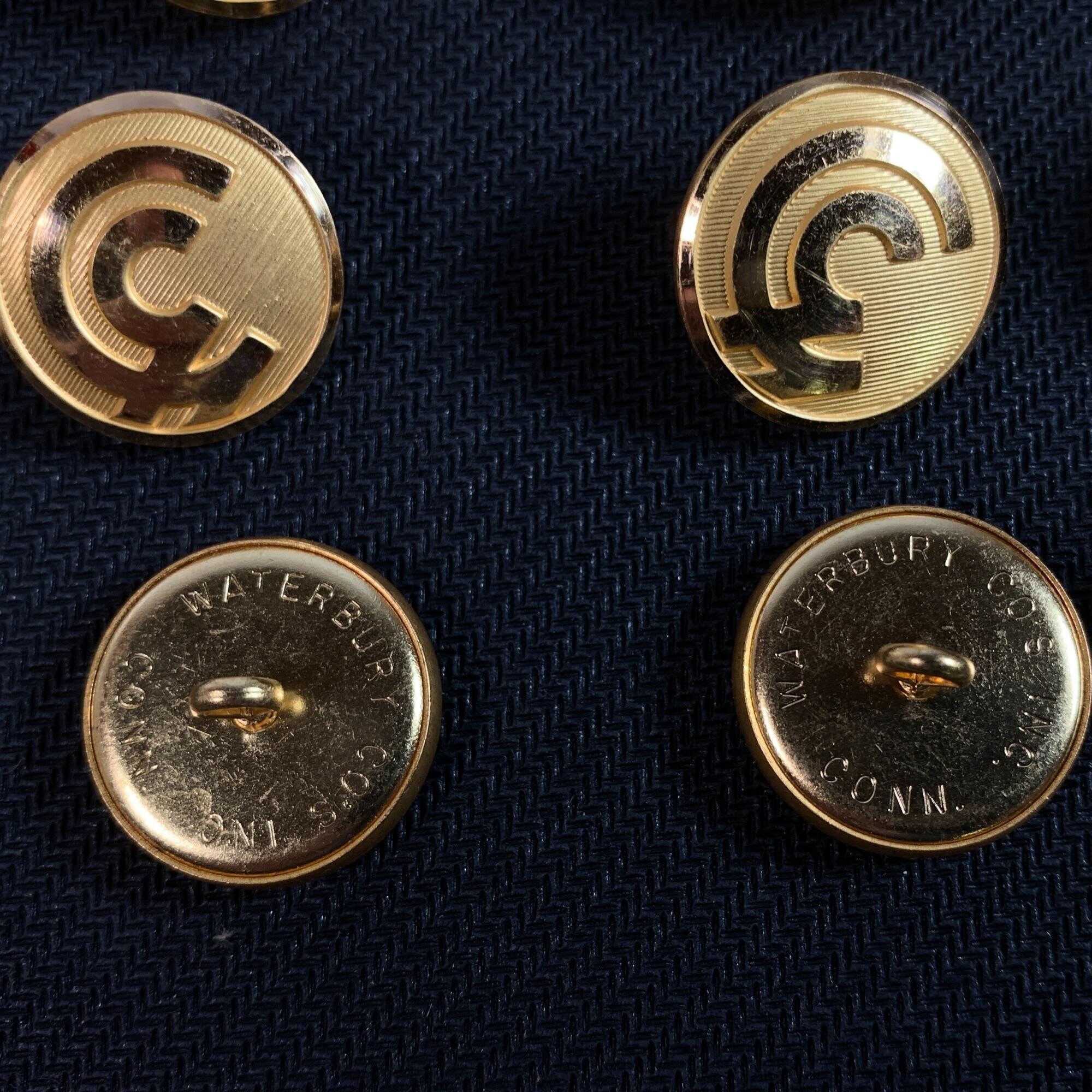 Conrail Railroad Passenger Train Conductor Jacket Buttons Conrail ...