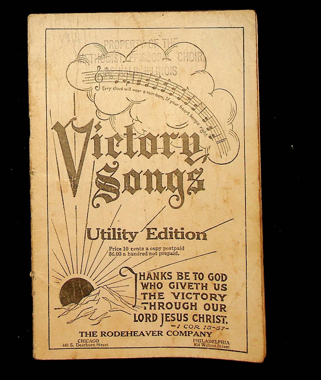 Circa 1920s Victory Songs Church Hymn Book Hymnal Choir - Etsy