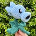 Snowpea Plants Vs Zombies Handmade Crochet Plush - Etsy