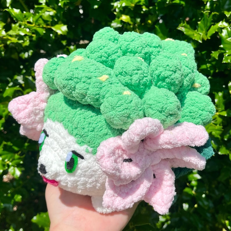 Crochet Shaymin Pokemon Plush - Etsy
