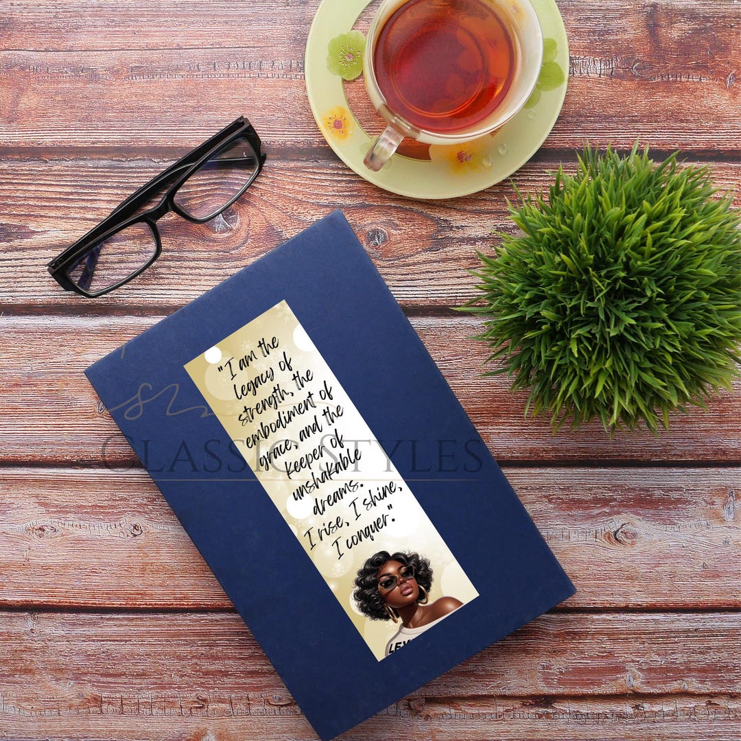 I Am the Legacy of Strength Bookmark Set - Etsy