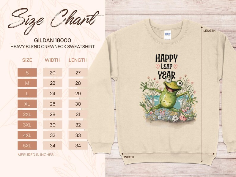 Happy Leap Year Sweatshirt, Leap Year Frog Design, Gift for Leap Year ...