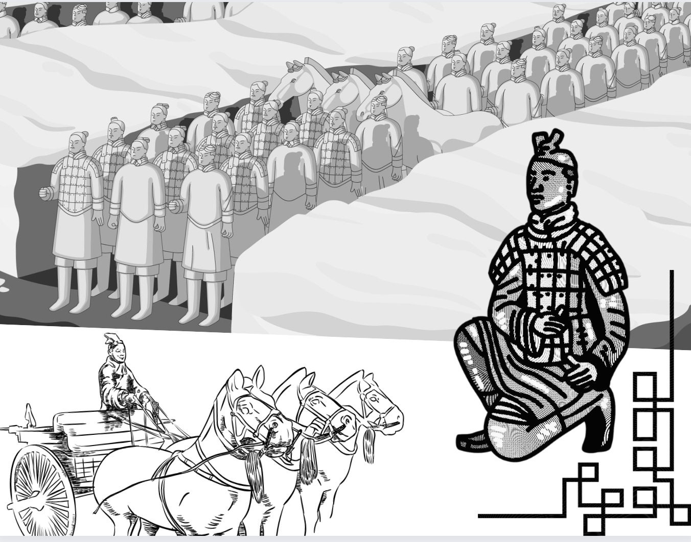 East Asian Art Coloring Pages, Japan, Korea, China / for Social Studies ...