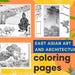East Asian Art Coloring Pages, Japan, Korea, China / for Social Studies ...