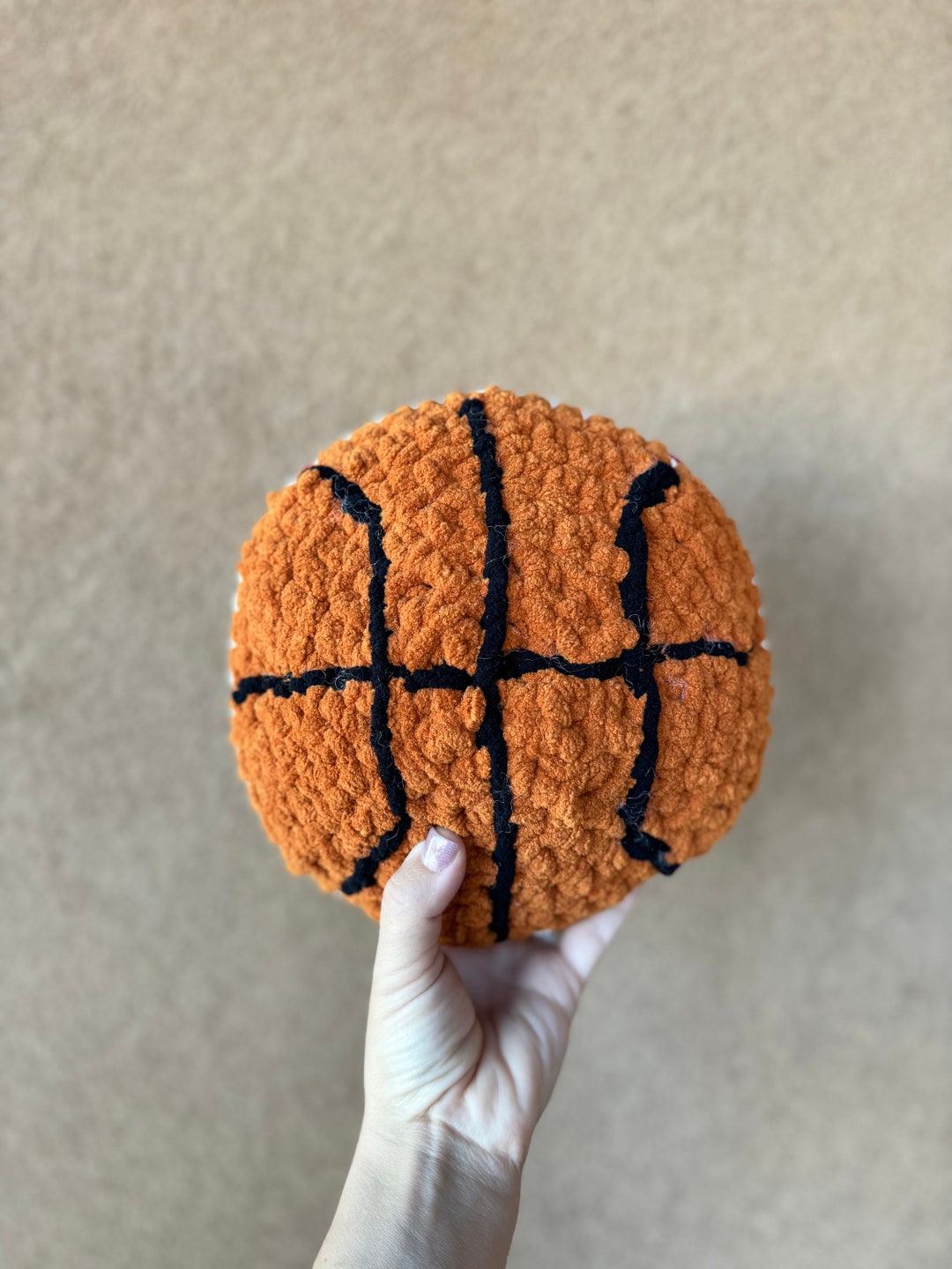 Basketball Pillow Crochet PATTERN - Etsy
