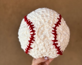 Big Basketball/baseball Crochet Pillow PATTERN - Etsy