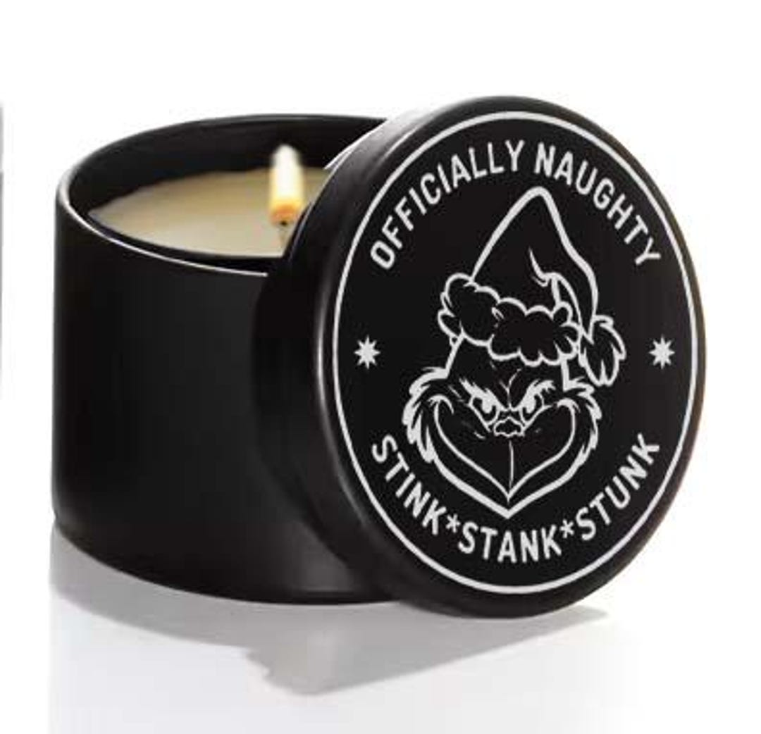 Grinch Stocking Stuffers Grinch Candle Grinch Inspired Stocking Stuffer ...