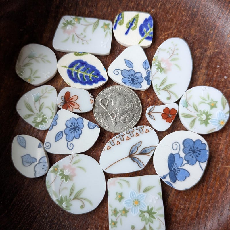 Vintage Plate Cabochon - Etsy