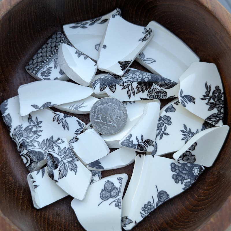 Broken China Tiles - Etsy