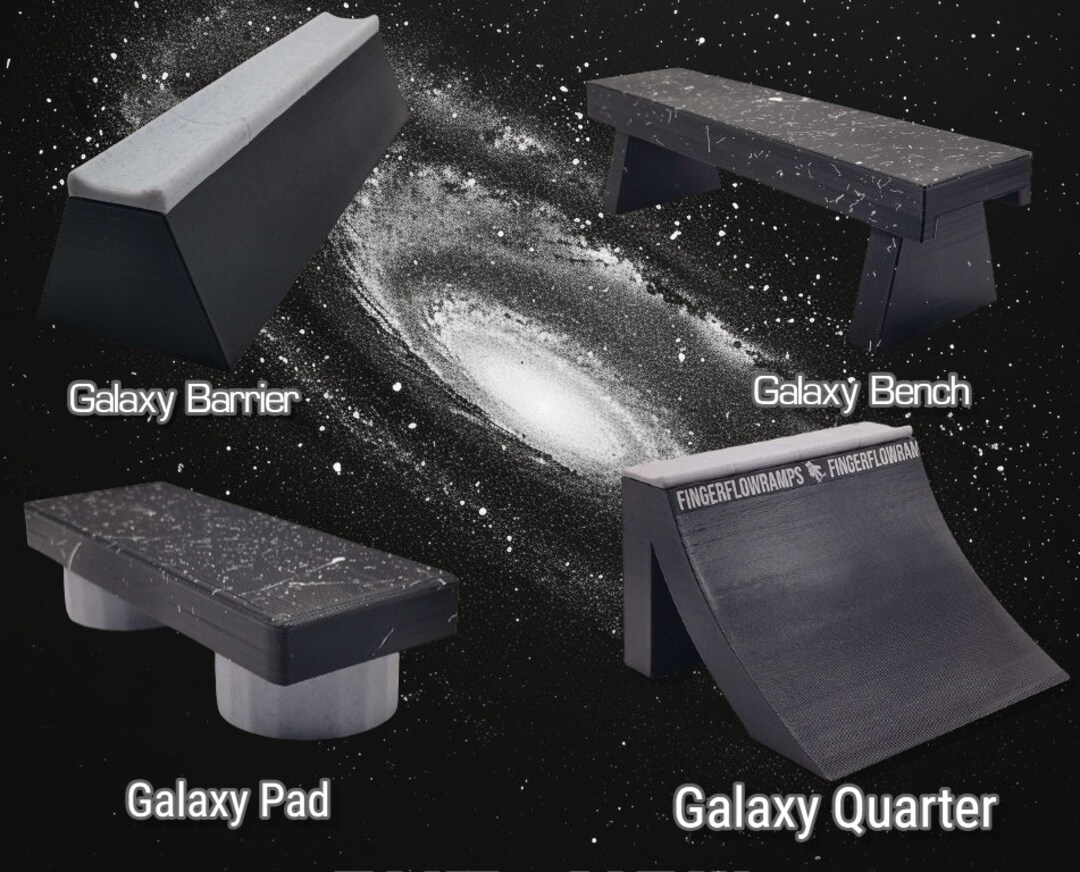 Fingerboard Obstacle Bundle galaxy Theme - Etsy