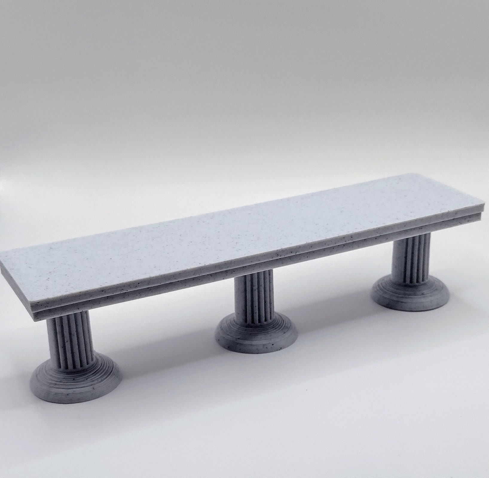 Stone Roman Bench Fingerboard Obstacle - Etsy