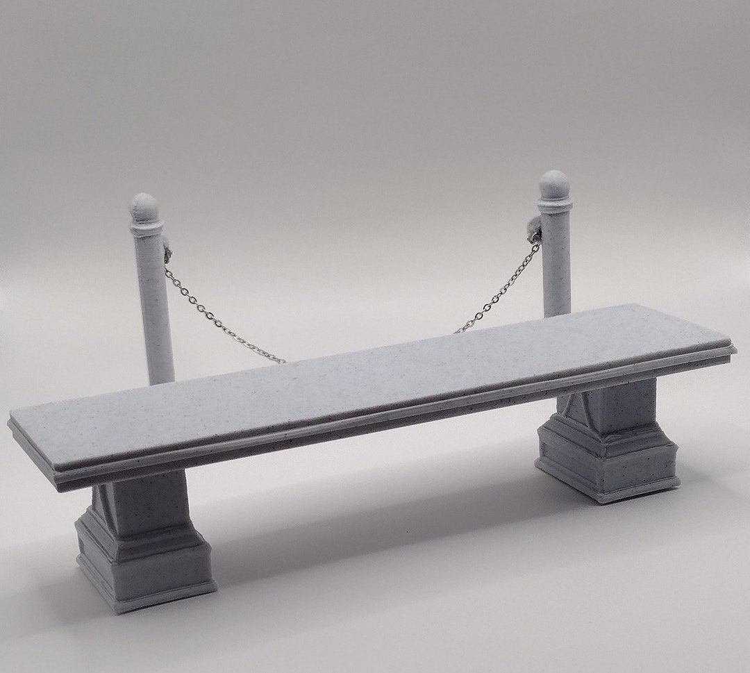 Stone Bench Bollard Chain Bundle Fingerboard Obstacle - Etsy