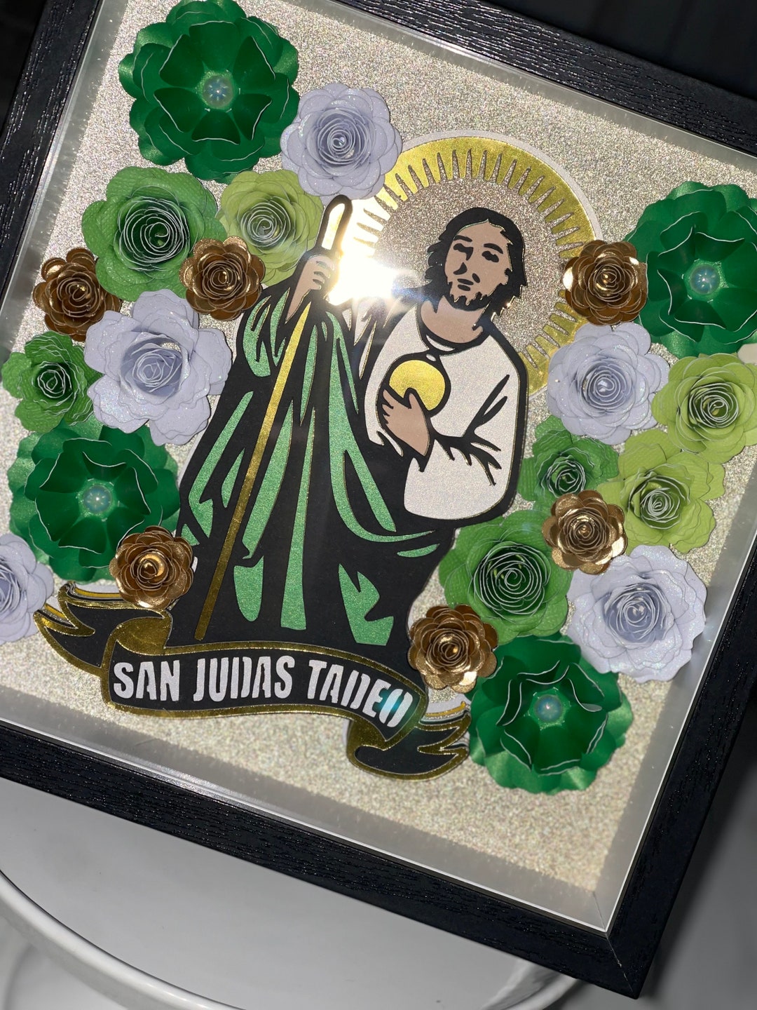 San Judas Tadeo Shadow Box - Etsy