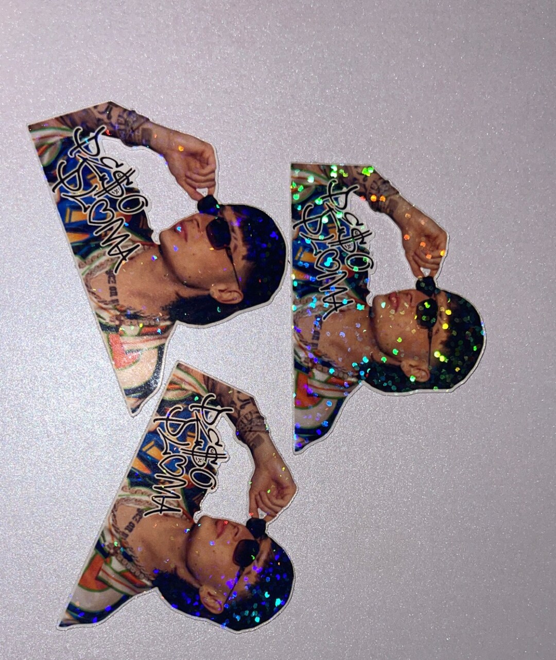 Peso Pluma Holographic Stickers Bundle - Etsy